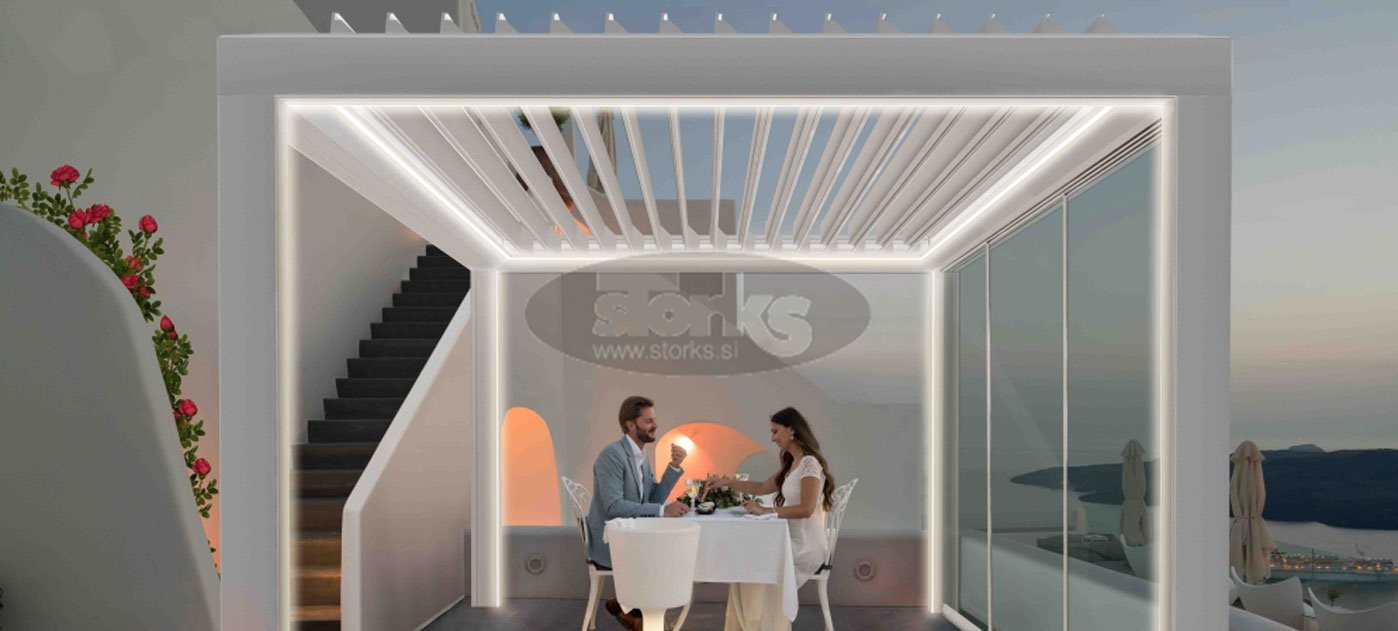 Strip LED 3000K worm light with power supply