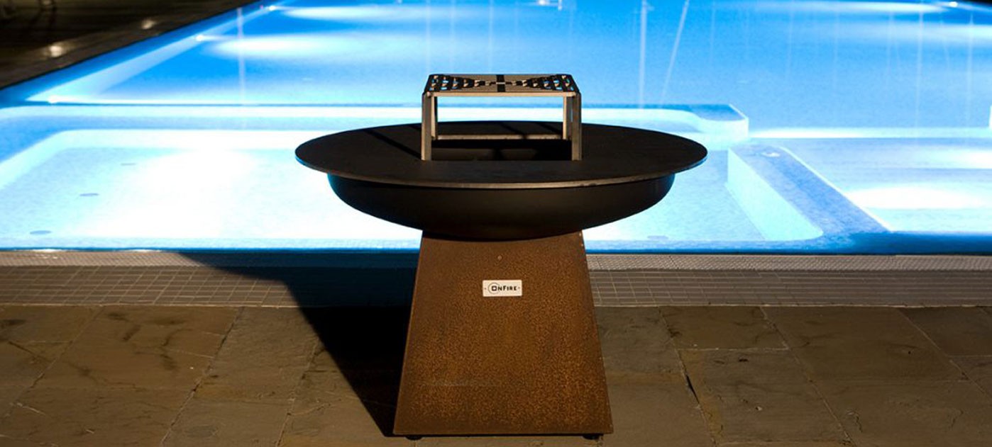 OnFire BBQ, hight: 60 cm, Corten Version
